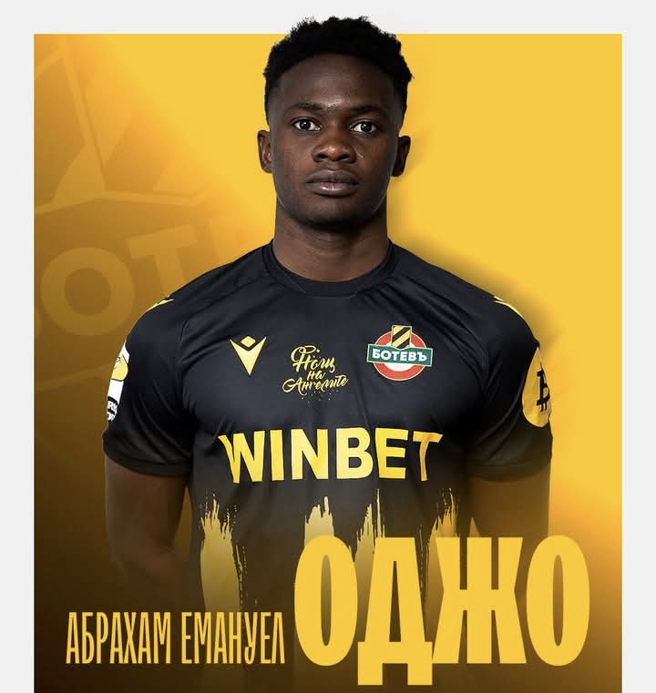 Abraham Emmanuel Ojo signs first professional contract with Boltev Plovdiv | Bold Sports