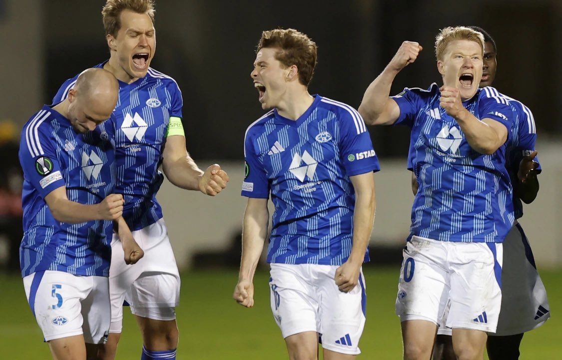 Daniel Daga makes Molde debut in Conference League win over Shamrock ...