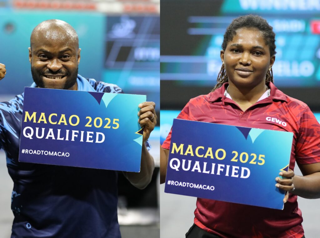 Quadri Aruna, Fatimo Bello qualify for 2025 ITTF World Cup | Bold Sports